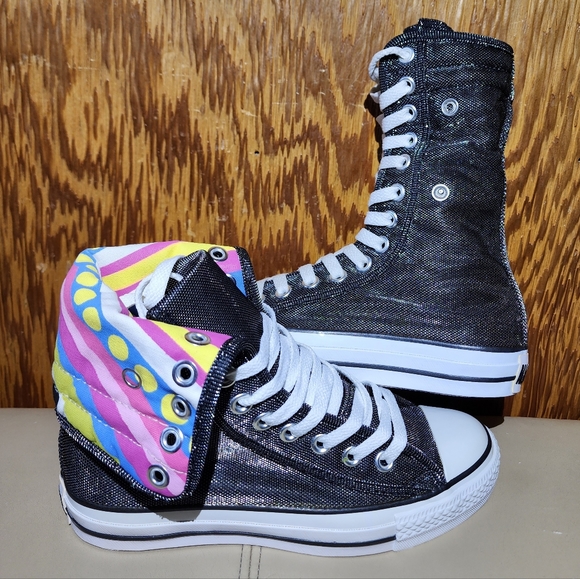 Converse | Shoes | Rare Vintage Converse All Star Calf High Xhi Women 5 ...